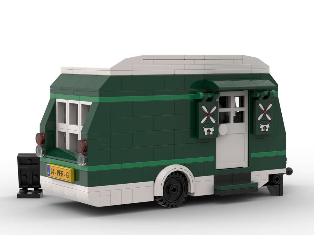 LEGO MOC Dutch Mini Pancakes Food Trailer (Poffertjes) - Market Stall ...