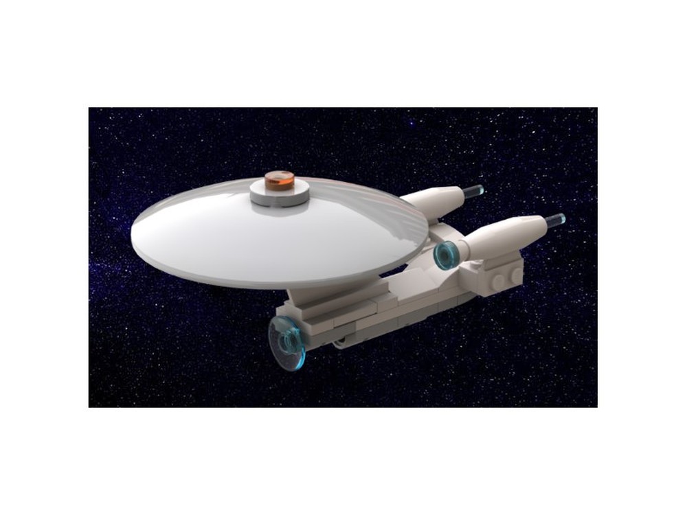 Lego Moc Nano Enterprise By Legoori Rebrickable Build With Lego