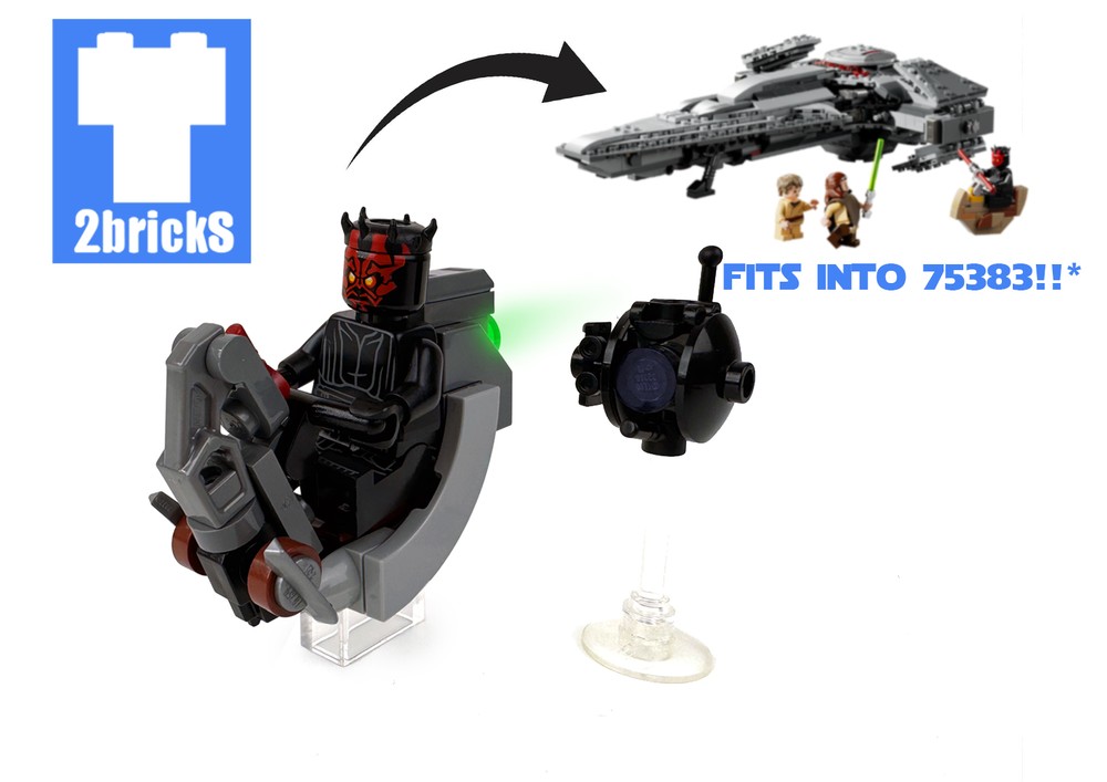 LEGO MOC Maul's Bloodfin Speeder & Probe Droid by 2bricksofficial ...