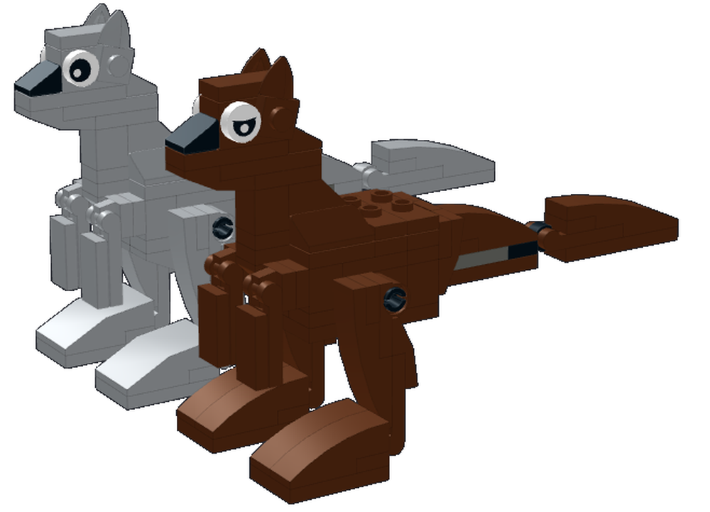 LEGO MOC Faloo & Red from The Rescuers Down Under by dannoble1592 ...