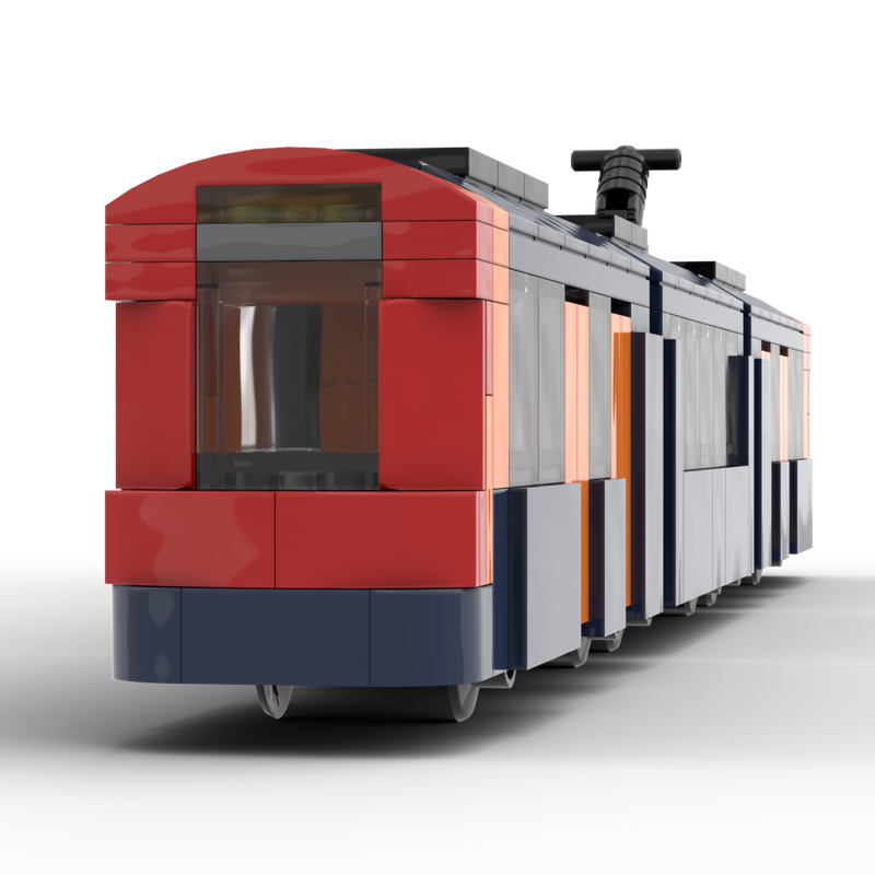 LEGO MOC-185347 Mini Tram by NYYLE | Rebrickable - Build with LEGO