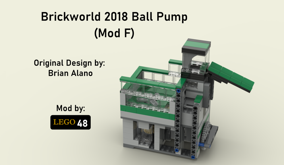 LEGO MOC Brickworld 2018 Ball Pump (Mod F) by lego48 | Rebrickable ...
