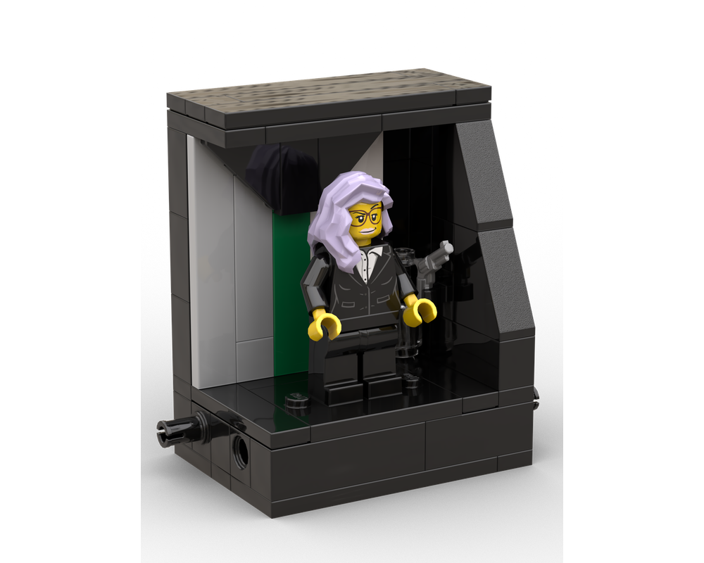 Lego Moc Modular Pride Minifig Display By Translunartrekkie Rebrickable Build With Lego