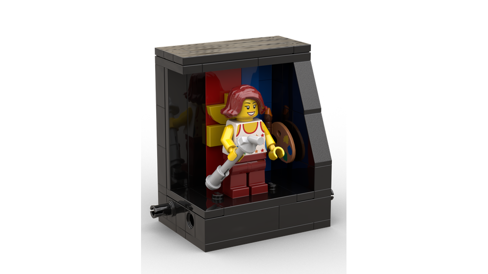 LEGO MOC Modular Pride Minifig Display by translunartrekkie ...