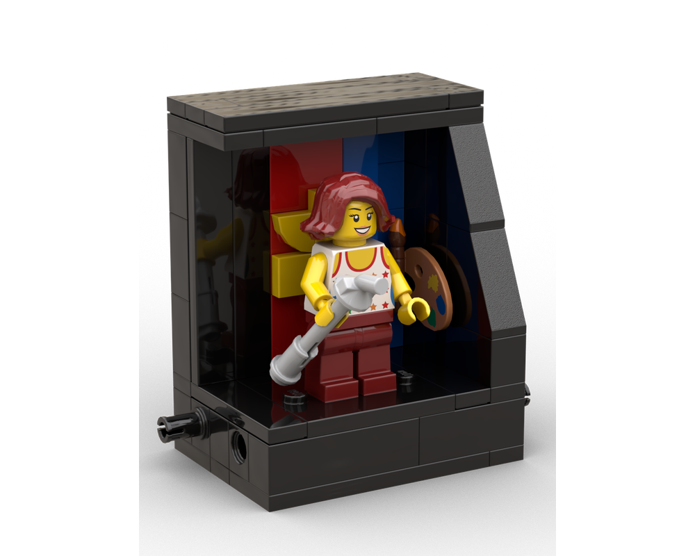 LEGO MOC Modular Pride Minifig Display by translunartrekkie ...
