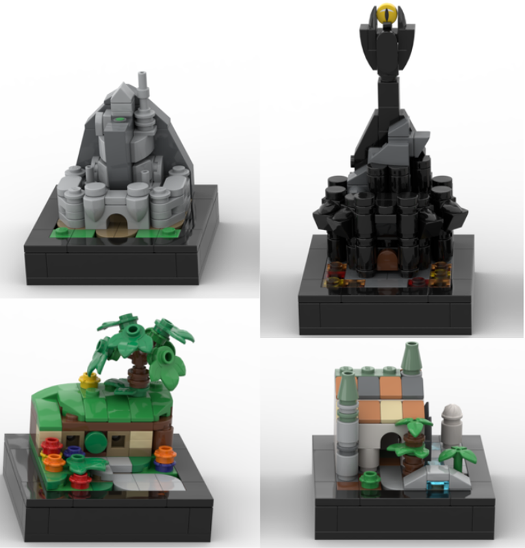 LEGO MOC LEGO microscale (LOTR) by MrPyka | Rebrickable - Build with LEGO