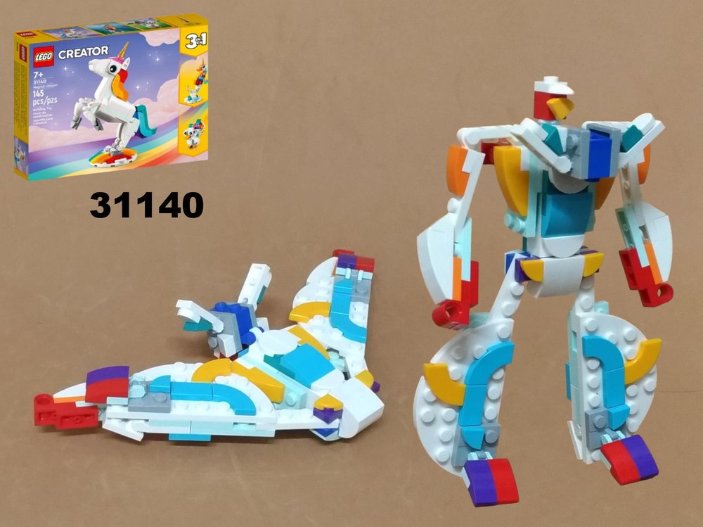 LEGO MOC-185353 Transformer Stealth plane from LEGO Creator 31140 ...