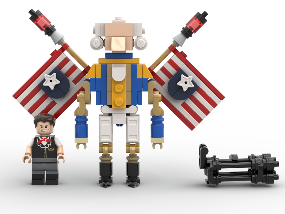 LEGO MOC Motorized Patriot (Bioshock Infinite) by Prirmose12345 ...