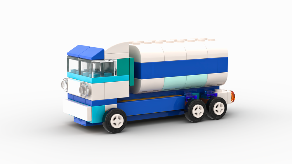 LEGO MOC 11038 Tank truck by Lenarex | Rebrickable - Build with LEGO
