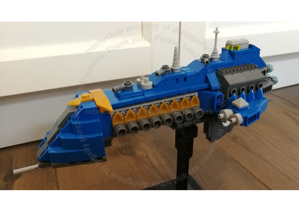 LEGO MOC-185374 Warhammer 40k Heavy Cruiser by dertagedieb ...