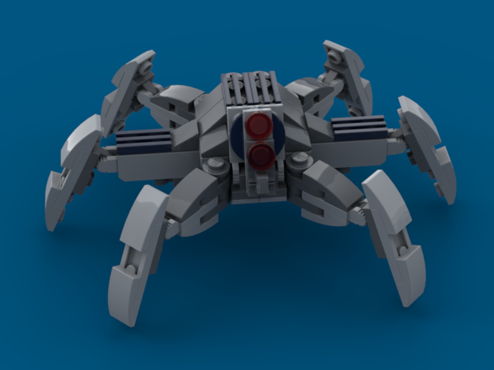 LEGO MOC 2x 75372 Crab Droid vs Clone Speeder Alternate Build by ...