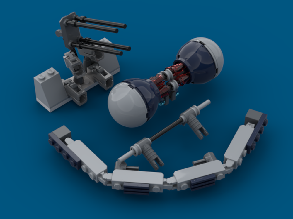 LEGO MOC 2x 75372 Crab Droid vs Clone Speeder Alternate Build by ...