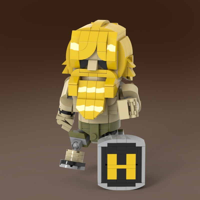 LEGO MOC METAL SLUG-OLD MAN by choi_dambaek | Rebrickable - Build with LEGO