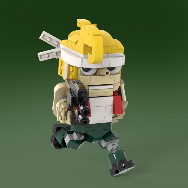 LEGO MOC METAL SLUG-MARCO by choi_dambaek | Rebrickable - Build with LEGO