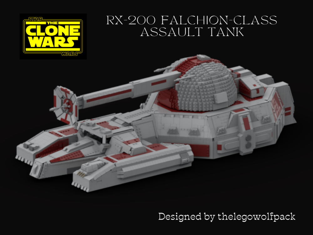 LEGO MOC RX-200 Falchion-class assault tank UCS by thelegowolfpack ...