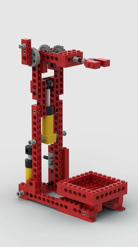 LEGO MOC 8044 Pneumatic Mixer by johnny.tifosi | Rebrickable - Build ...