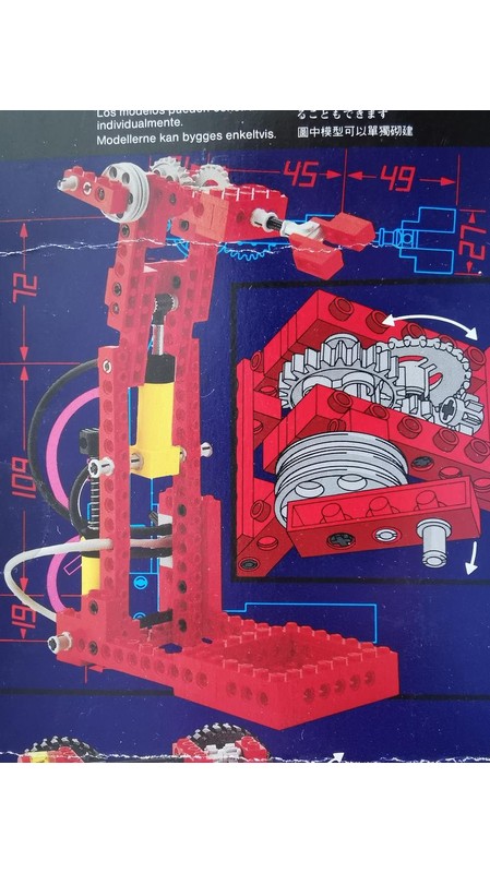 LEGO MOC 8044 Pneumatic Mixer by johnny.tifosi | Rebrickable - Build ...