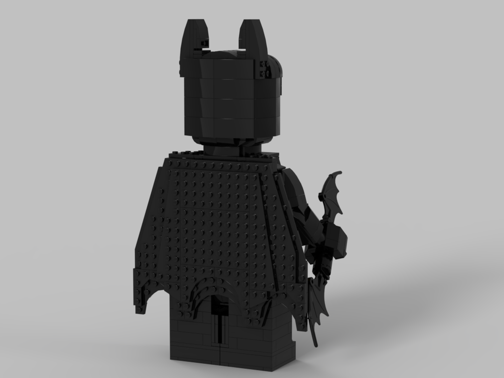 LEGO MOC Bat man maxifigure by kementari | Rebrickable - Build with LEGO