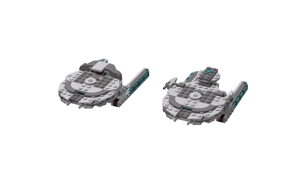 LEGO MOC Reliant-Class and Bozeman-Class Starships (Star Trek: Online ...