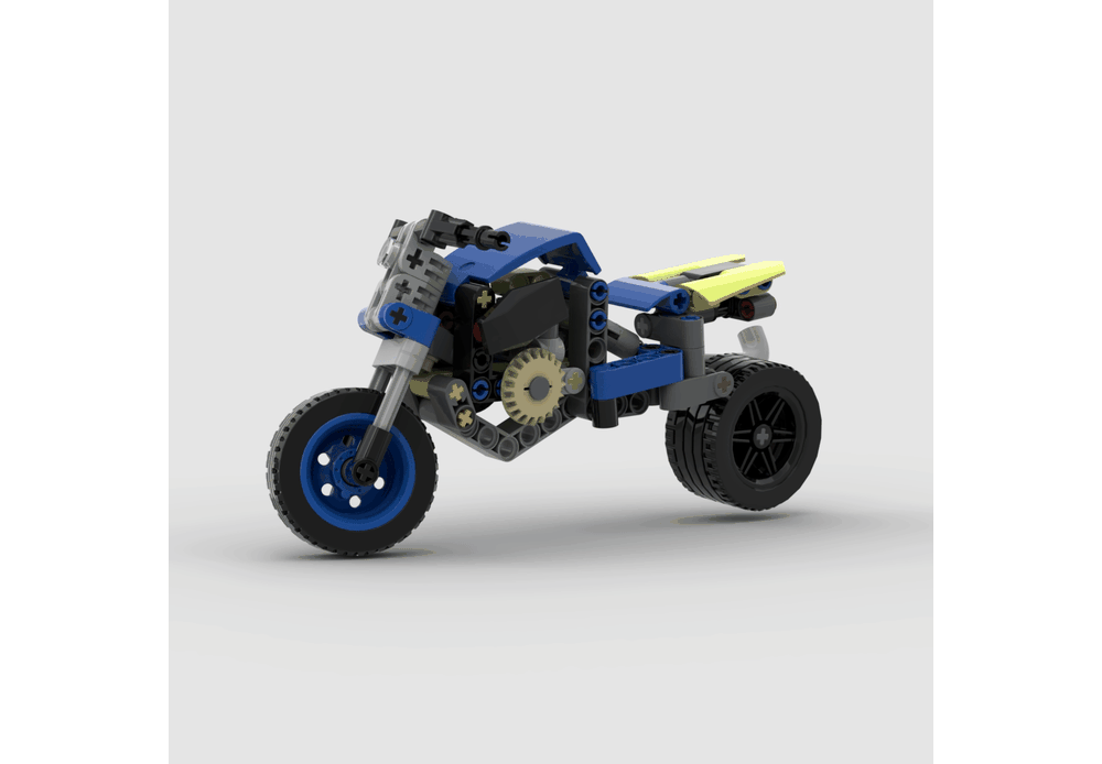 LEGO MOC 42164 MOTOBIKE by Tintin Technic | Rebrickable - Build with LEGO