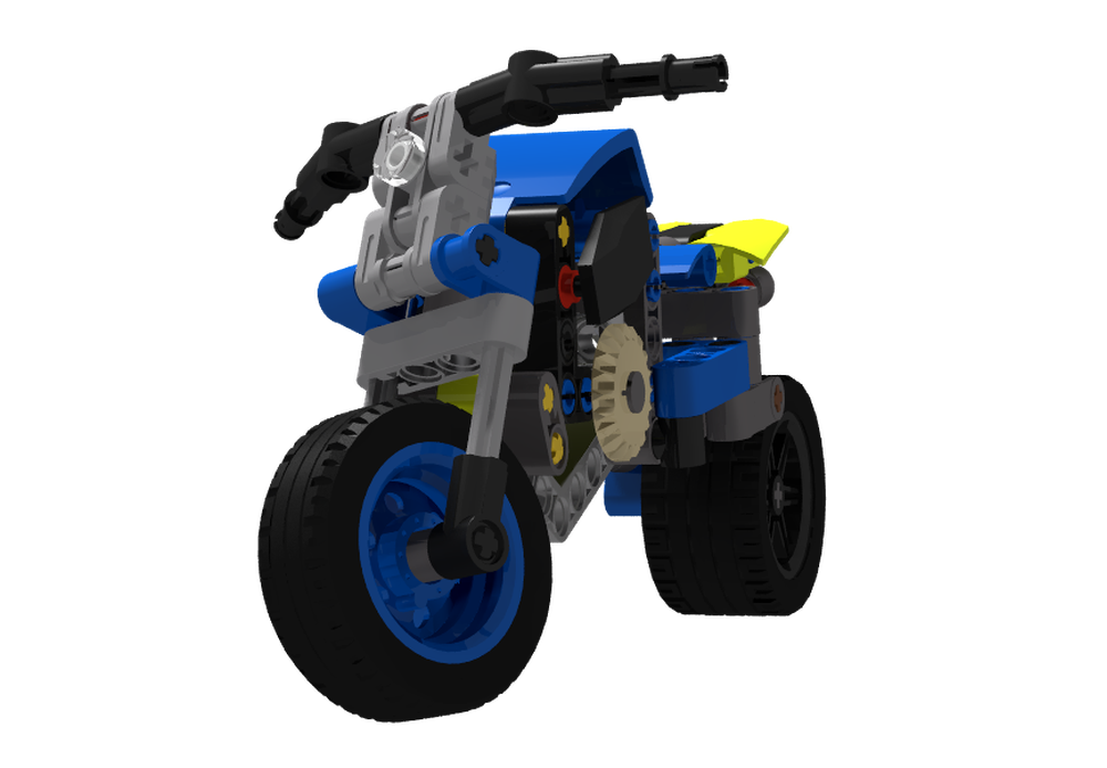 LEGO MOC 42164 MOTOBIKE by Tintin Technic | Rebrickable - Build with LEGO