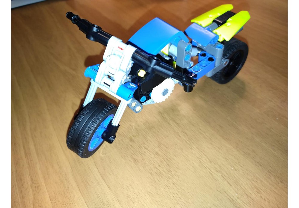 LEGO MOC 42164 MOTOBIKE by Tintin Technic | Rebrickable - Build with LEGO