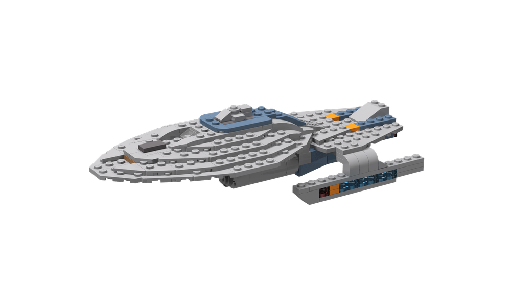 LEGO MOC USS Elkins NCC-74121 by LegendAJ | Rebrickable - Build with LEGO