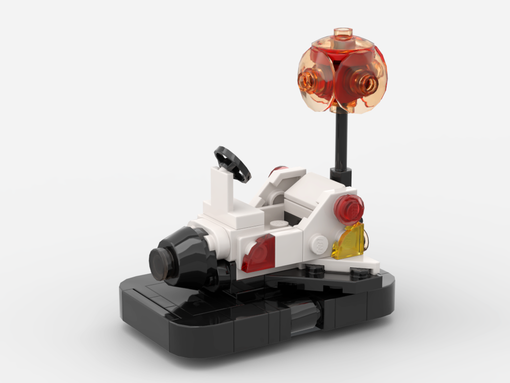 LEGO MOC Bumper Car - Space Shuttle by Agilinzzz | Rebrickable - Build ...