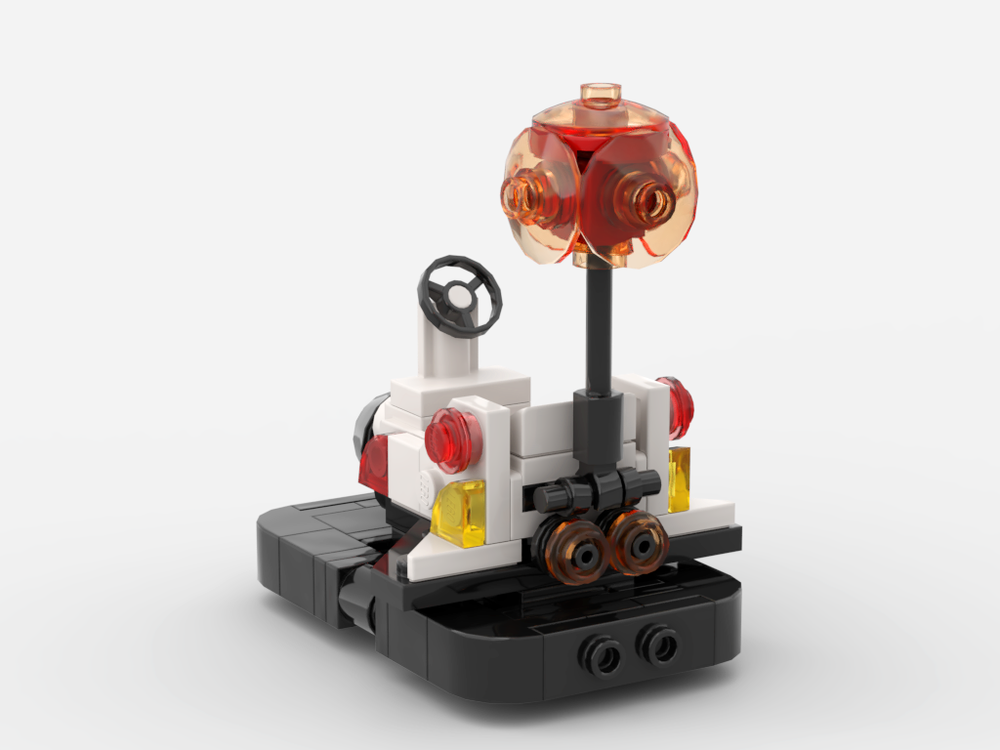 LEGO MOC Bumper Car - Space Shuttle by Agilinzzz | Rebrickable - Build ...