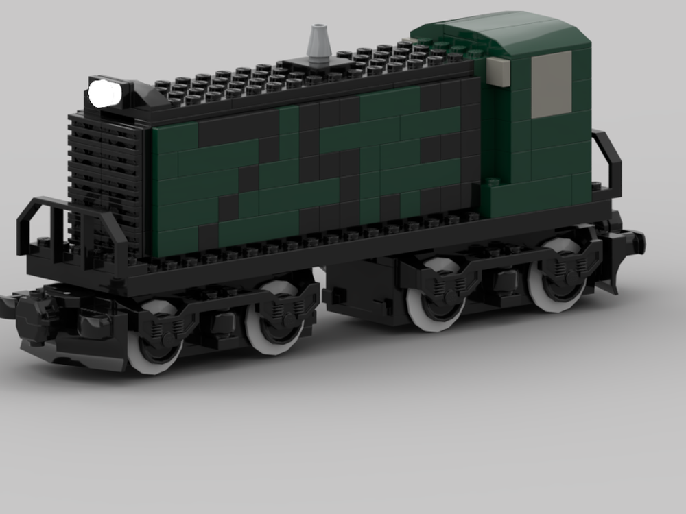 LEGO MOC Baldwin S-12 Switcher by WILD_BLUEY | Rebrickable - Build with ...
