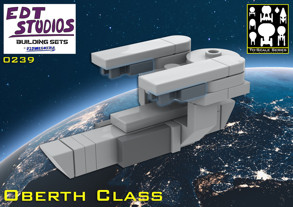 LEGO MOC Oberth Class by D10MegasXLR | Rebrickable - Build with LEGO