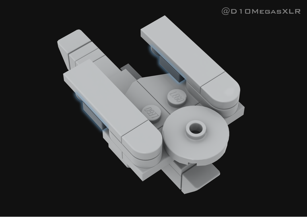LEGO MOC Oberth Class by D10MegasXLR | Rebrickable - Build with LEGO