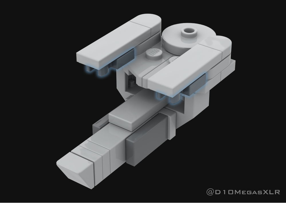 LEGO MOC Oberth Class by D10MegasXLR | Rebrickable - Build with LEGO