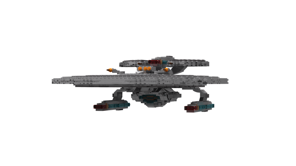 LEGO MOC Nebula X-Class Starship (Hypothetical Galaxy X Counterpart) by ...