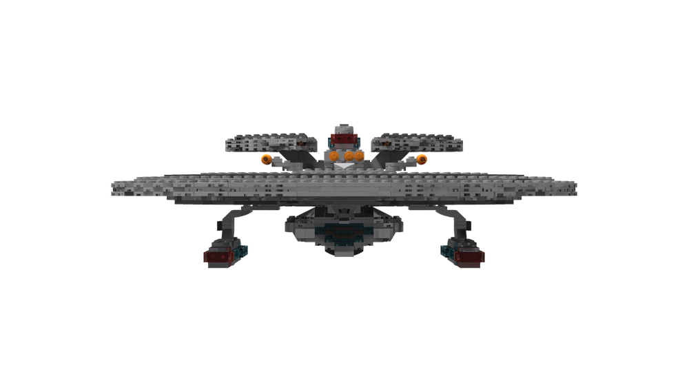 LEGO MOC Nebula X-Class Starship (Hypothetical Galaxy X Counterpart) by ...