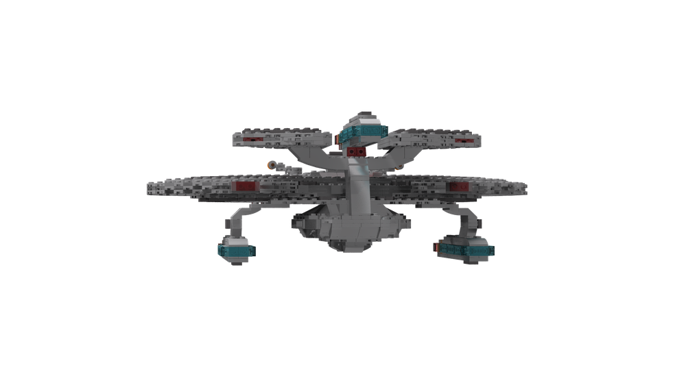 LEGO MOC Nebula X-Class Starship (Hypothetical Galaxy X Counterpart) by ...