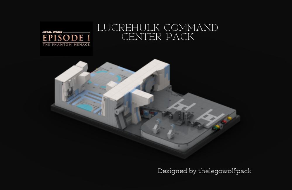 LEGO MOC Lucrehulk command center pack by thelegowolfpack | Rebrickable ...