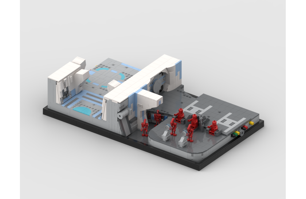 LEGO MOC Lucrehulk command center pack by thelegowolfpack | Rebrickable ...