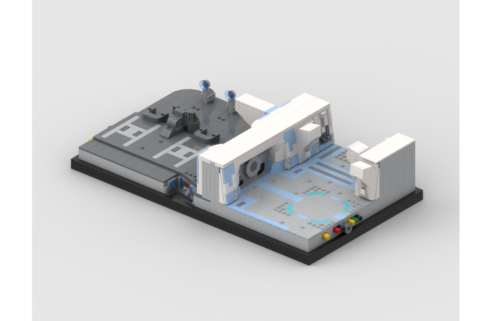 LEGO MOC Lucrehulk command center pack by thelegowolfpack | Rebrickable ...