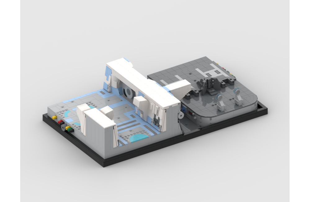 LEGO MOC Lucrehulk command center pack by thelegowolfpack | Rebrickable ...