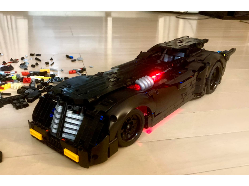 LEGO MOC Technic Animated Series Batmobile by CreationCaravan (Brad ...