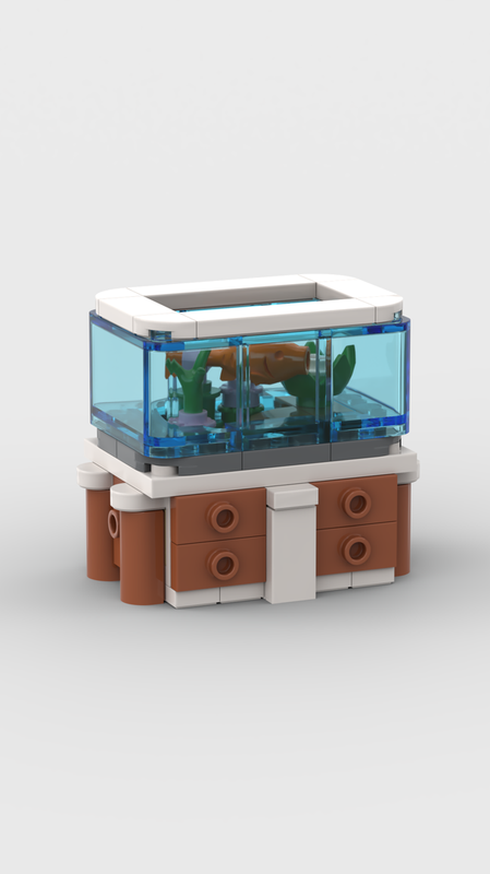 LEGO MOC Aquarium by BrickHappens | Rebrickable - Build with LEGO