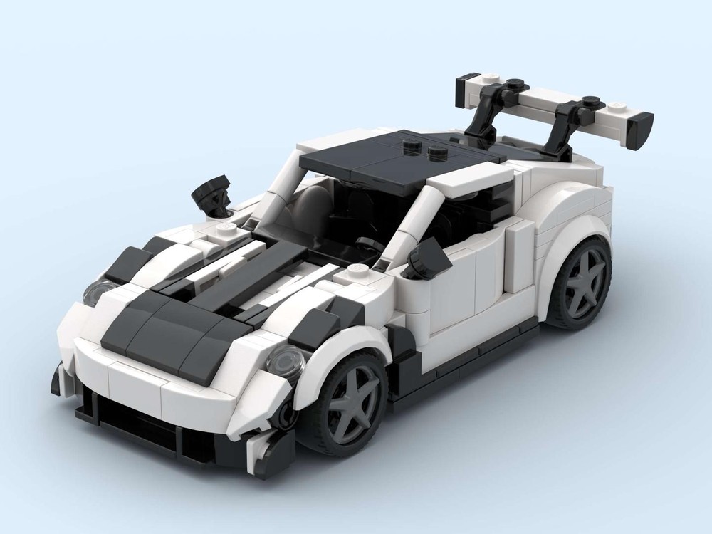 LEGO MOC Porsche 911 992 GT3 RS by SILLERT09 | Rebrickable - Build with ...
