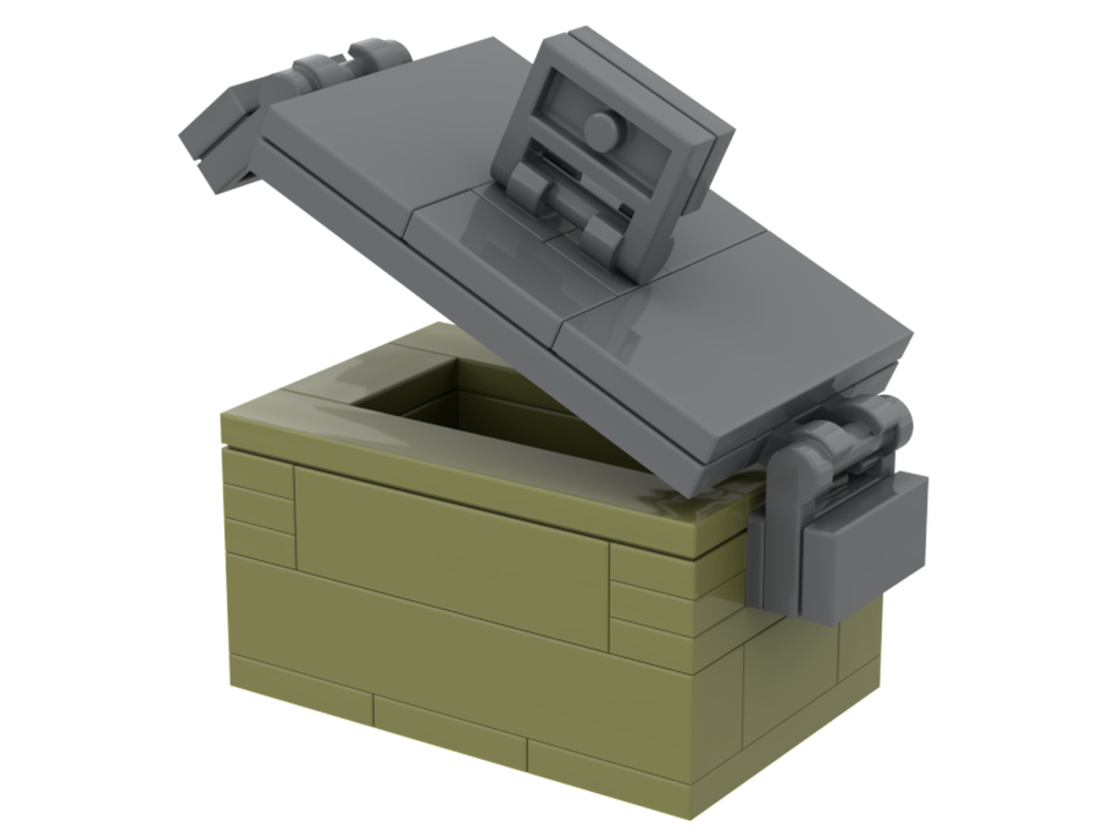 LEGO MOC Ammo Box by AntOrman | Rebrickable - Build with LEGO