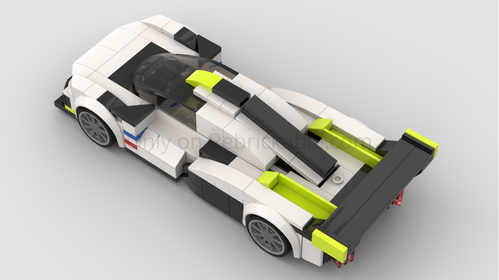 Lego Moc Peugeot 9x8 Le Mans 2024 By Gdm Rebrickable Build With Lego