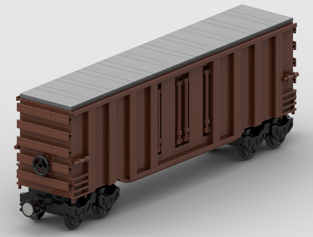 LEGO MOC-185517 US Box Car by BuMu | Rebrickable - Build with LEGO