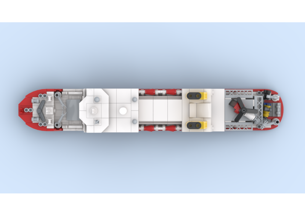 LEGO MOC USCG Ice Breaker - CSM004 by Captain.Studless | Rebrickable ...