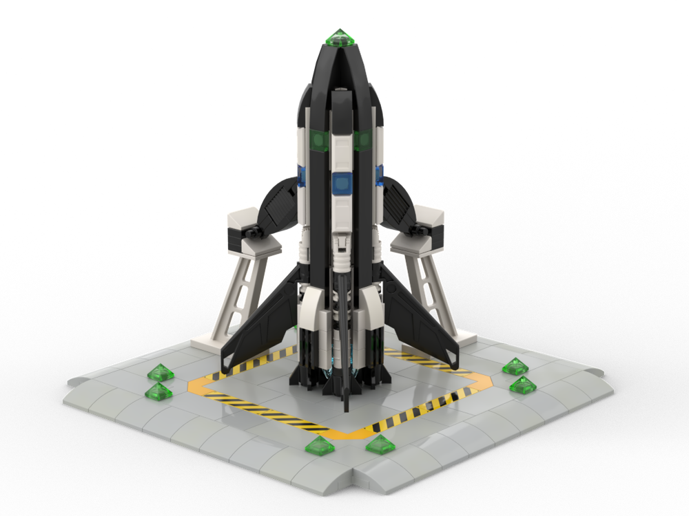 LEGO MOC Rocket Pad Launcher by Horlack | Rebrickable - Build with LEGO