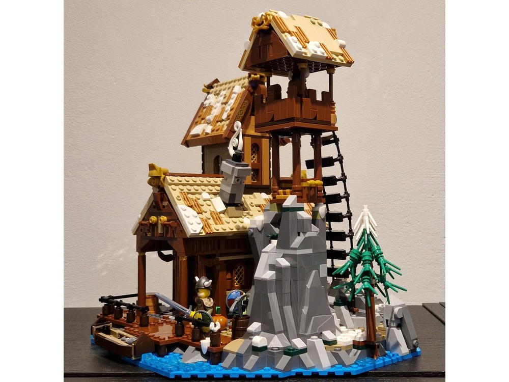 LEGO MOC Viking Port House by Gr33tje13 | Rebrickable - Build with LEGO