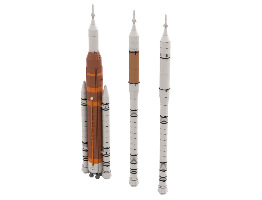 LEGO MOC Ares I (1:160 / Artemis SLS scale) by zeegiraf | Rebrickable ...